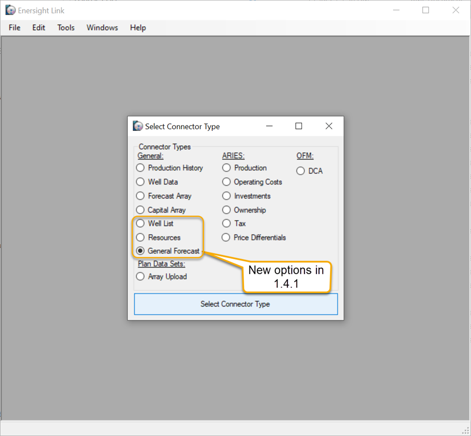 Example Enersight Link Profiles