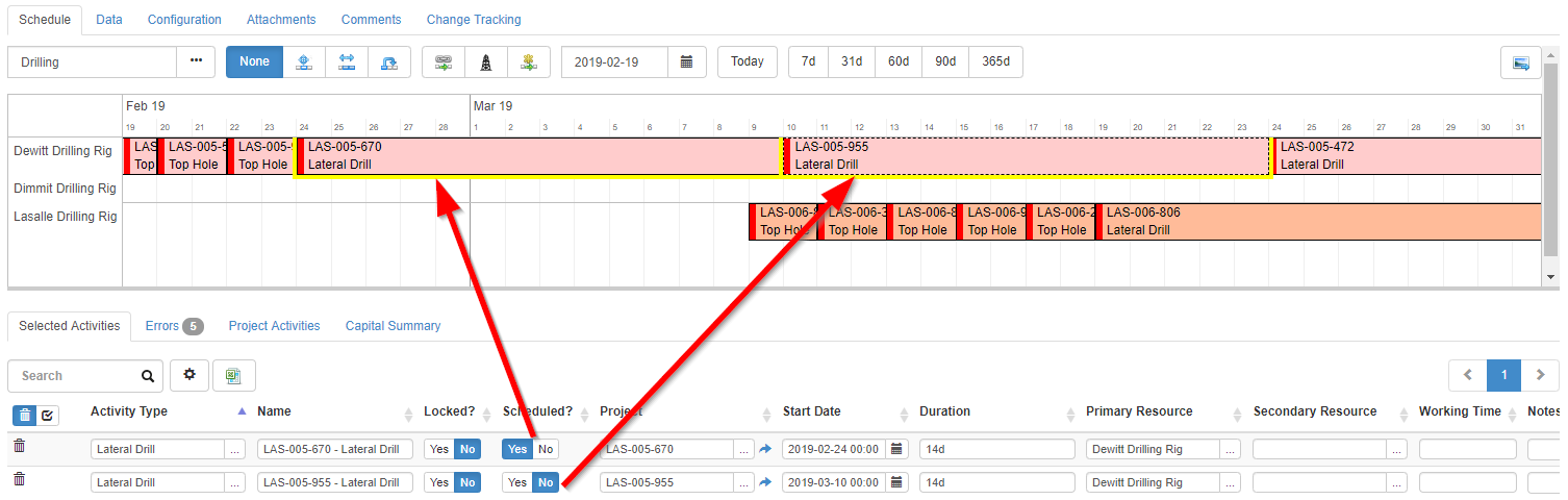 Operational Scheduling - User Guide
