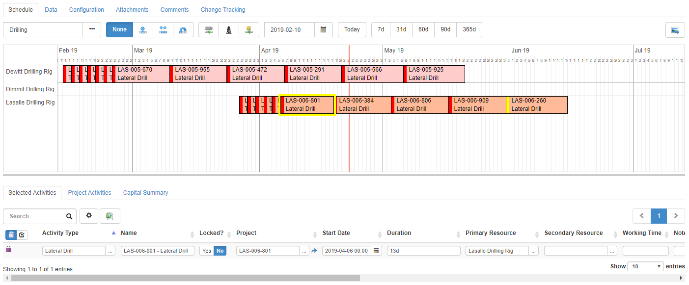 Operational Scheduling - User Guide