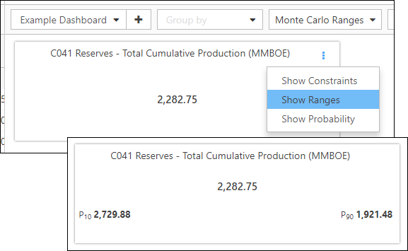 Single Metric Options